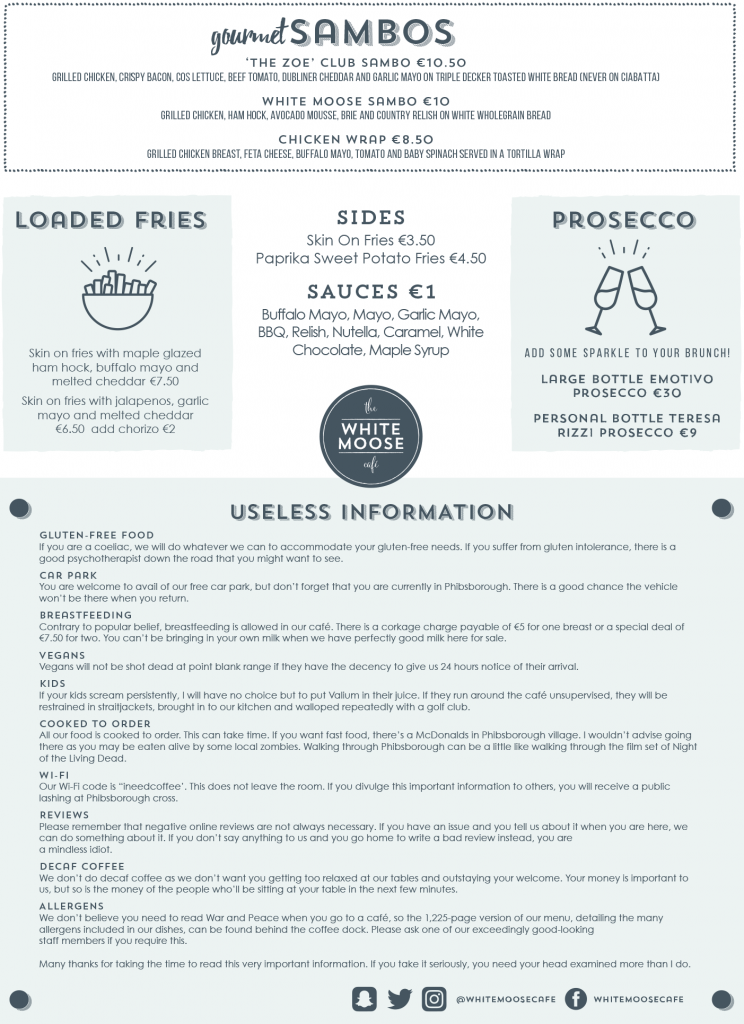 The White Moose Cáfe | The Only 5-Michelin-Star restaurant on Planet Mars